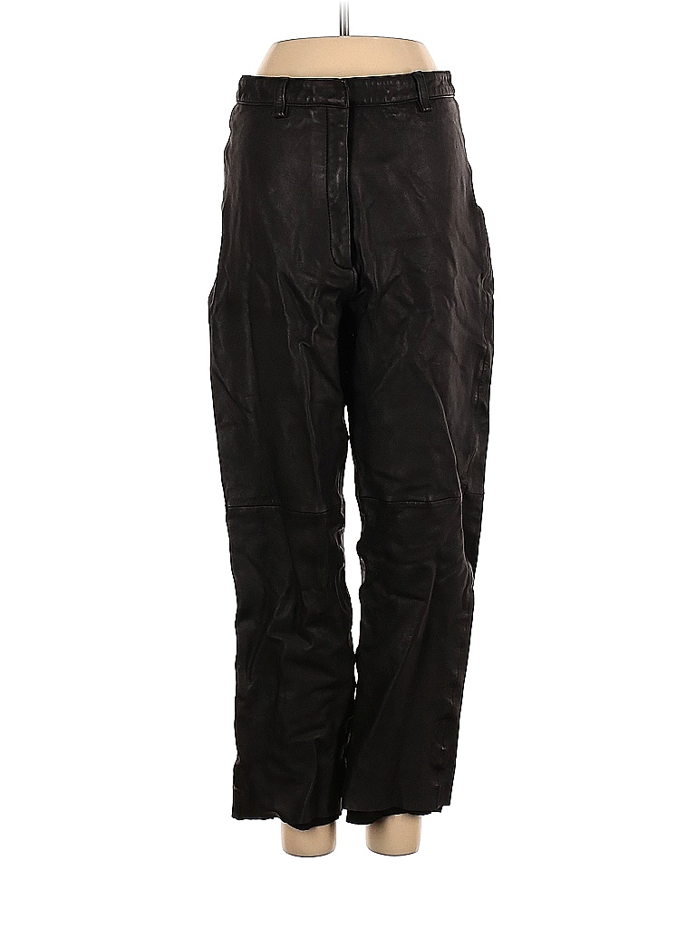 Veda 100% Leather Black Leather Pants Size 4 - 83% off | thredUP