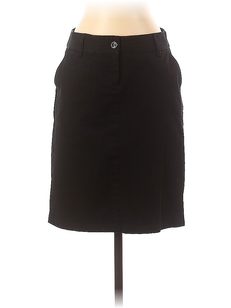 Body By Victoria Solid Black Casual Skirt Size 2 90 Off Thredup
