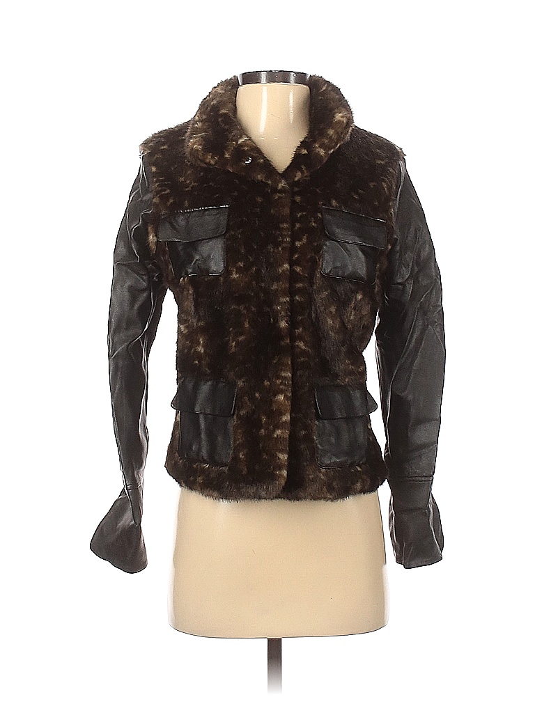 Adrienne Landau 100% Modacrylic Solid Black Jacket Size XS - 85% off | thredUP