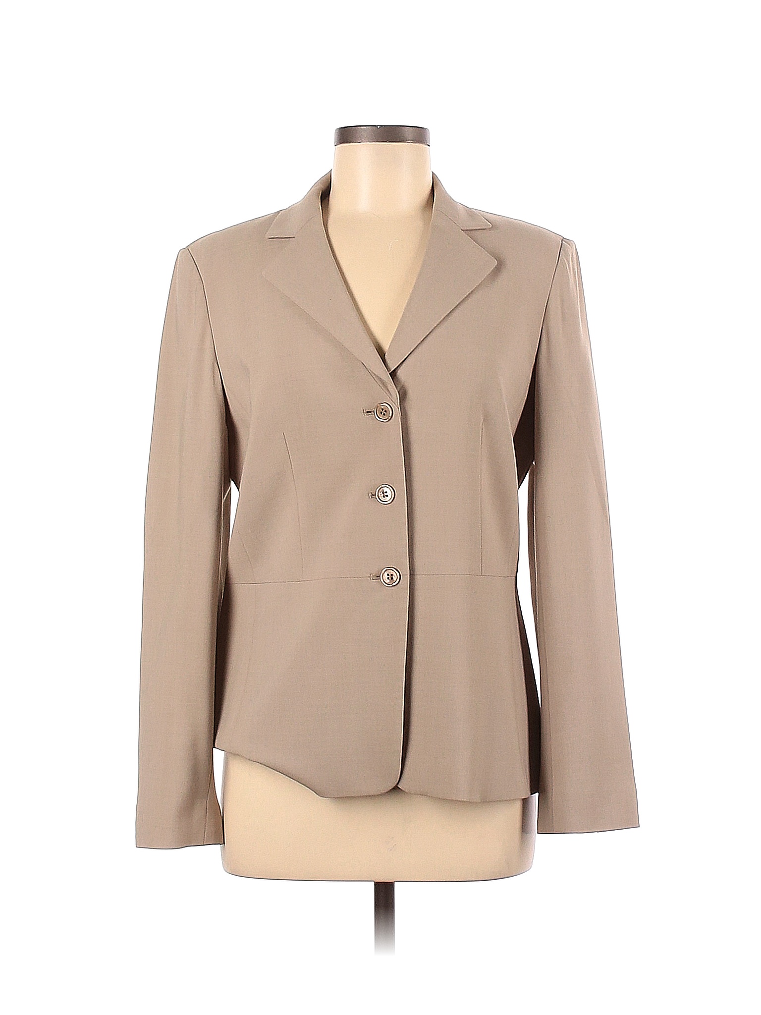 Talbots Solid Tan Blazer Size 8 - 88% off | thredUP