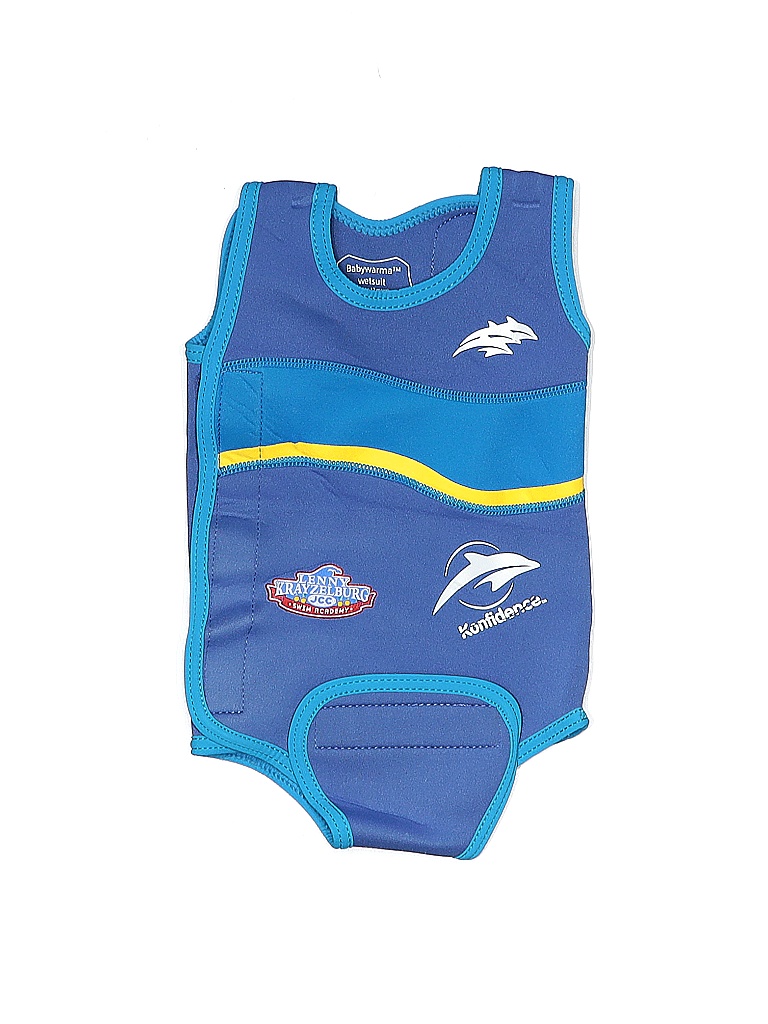Assorted Brands Graphic Solid Blue Wetsuit Size 6-12 mo - 68% off | thredUP