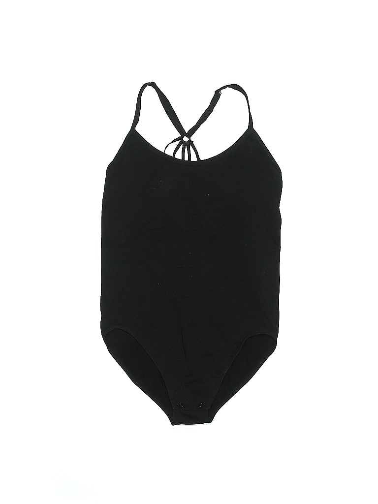 Ambrielle Solid Black Bodysuit Size M - 58% off | thredUP