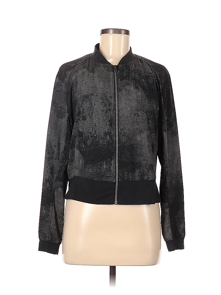 lucy Solid Gray Track Jacket Size M - 86% off | thredUP