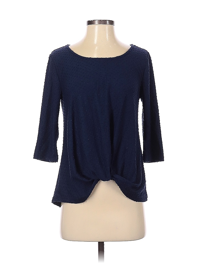 W5 Blue 3/4 Sleeve Top Size S - 66% off | thredUP