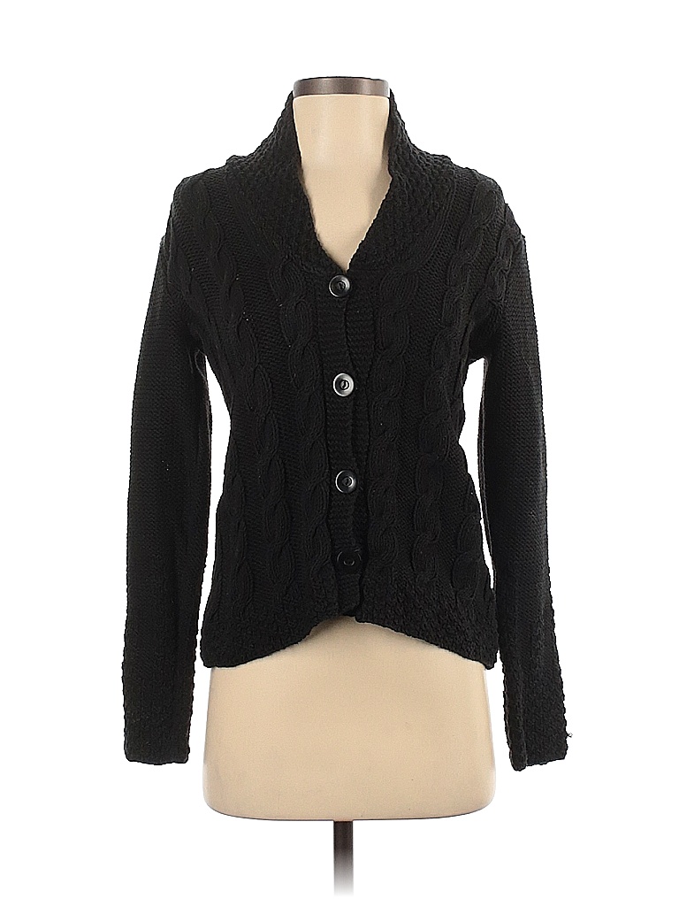 Sigrid Olsen Solid Black Cardigan Size S - 79% off | thredUP