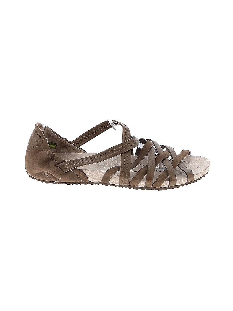 Ahnu Solid Brown Tan Sandals Size 9 - 61% off | thredUP