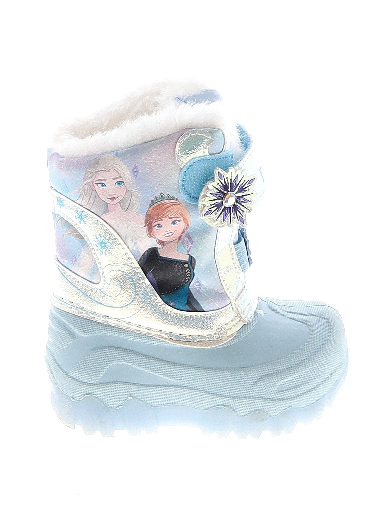 Disney Solid Blue Boots Size 5 - 60% off | thredUP