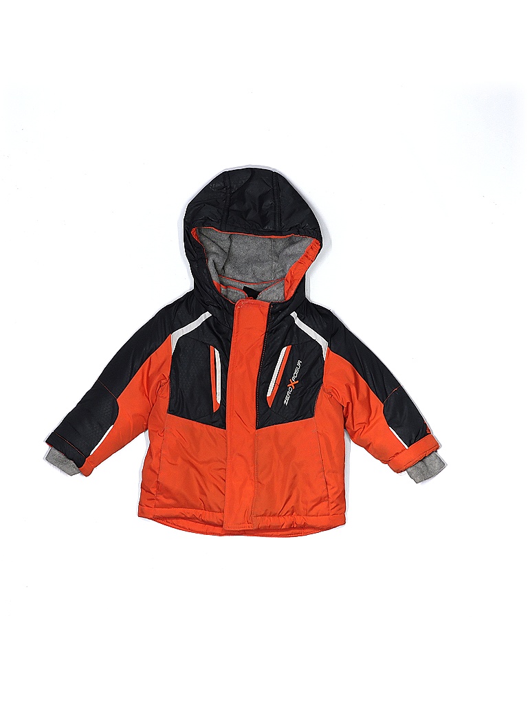 ZeroXposur 100% Polyester Orange Jacket Size 18 mo - 79% off | thredUP