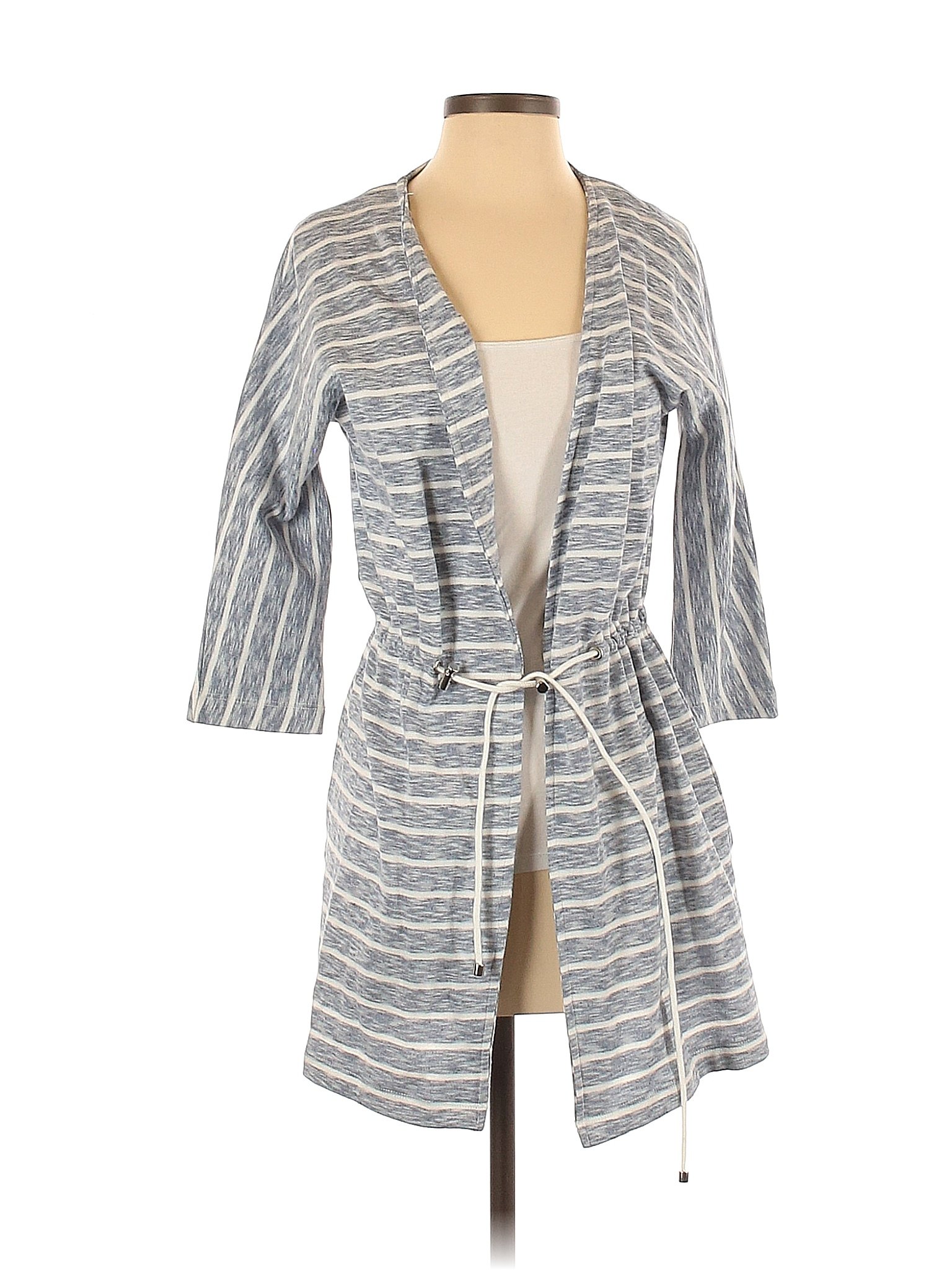 Peck And Peck Stripes Blue Cardigan Size S 84 Off Thredup