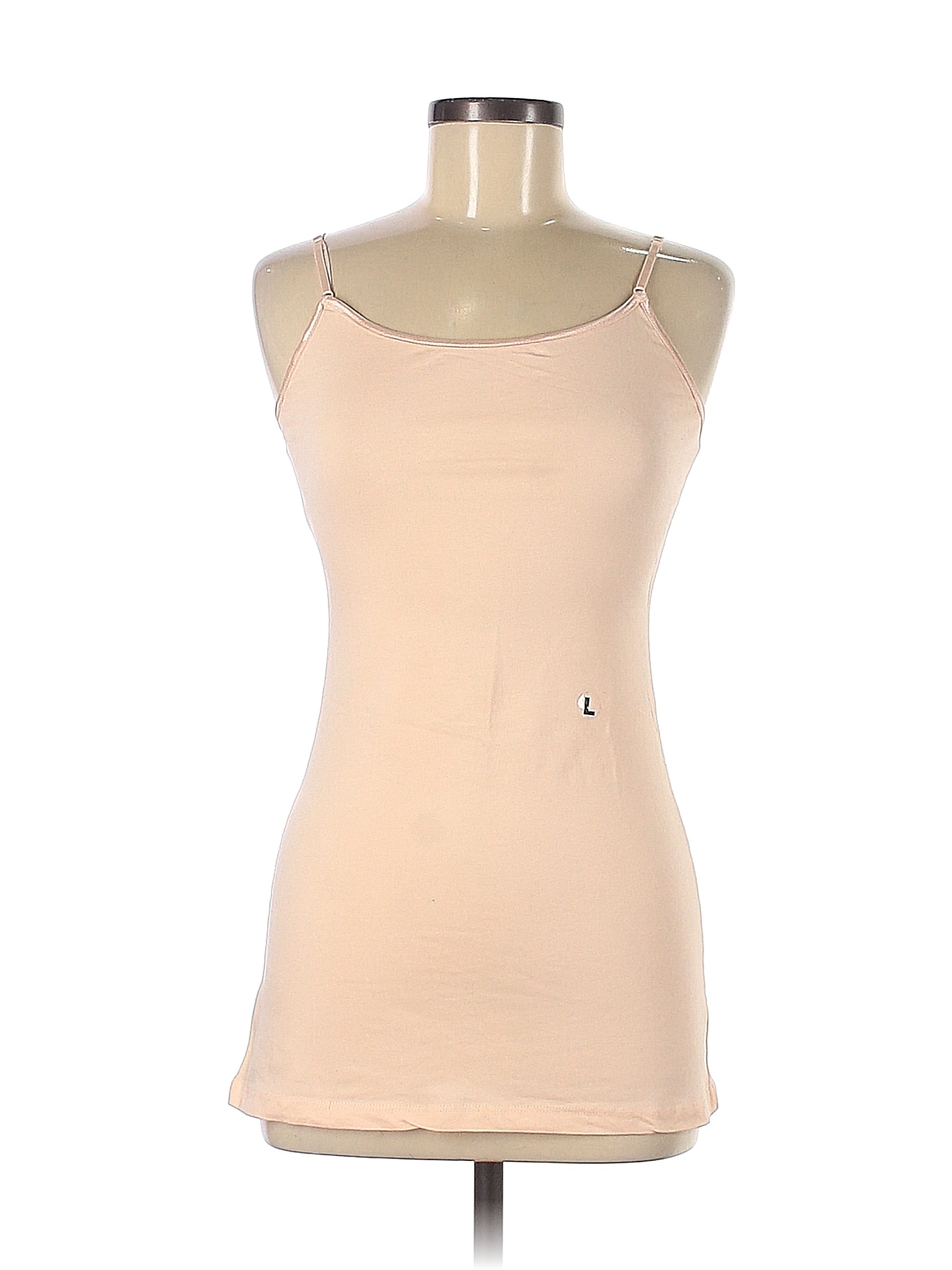 Ambiance Apparel Solid Tan Tank Top Size L - 61% off | thredUP