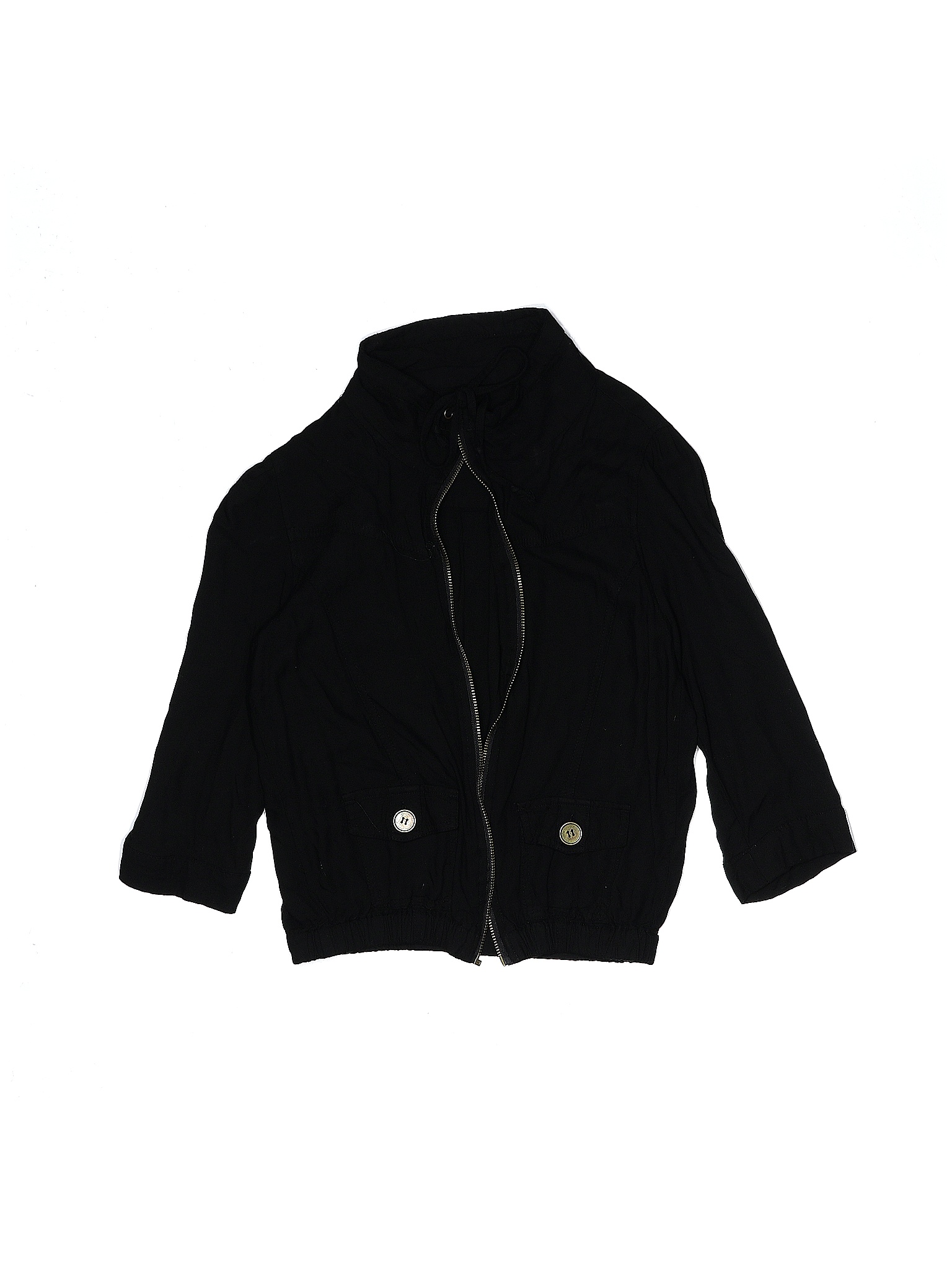 Wet Seal Solid Black Jacket Size S - 70% off | thredUP
