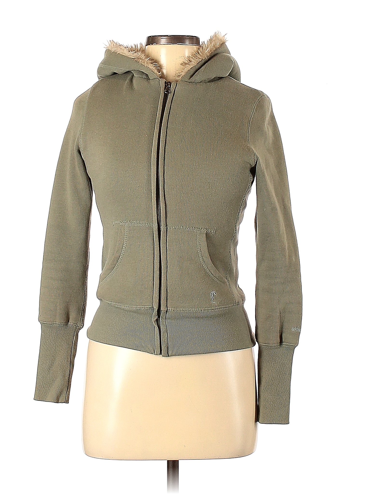 Urban Behavior Solid Green Jacket Size M - 75% off | thredUP