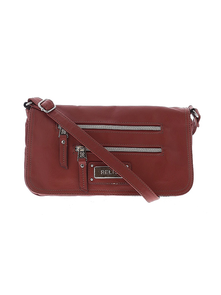 Relic Solid Maroon Brown Crossbody Bag One Size - 64% off | thredUP