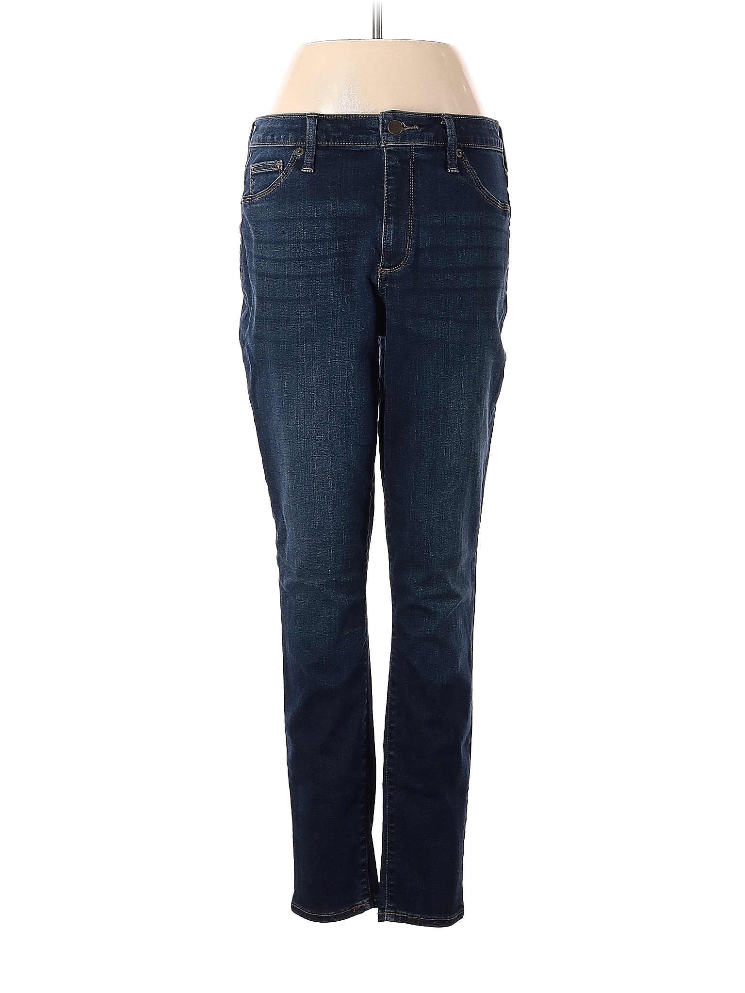 Universal Thread 100% Cotton Solid Blue Jeans 29 Waist - 54% off | thredUP