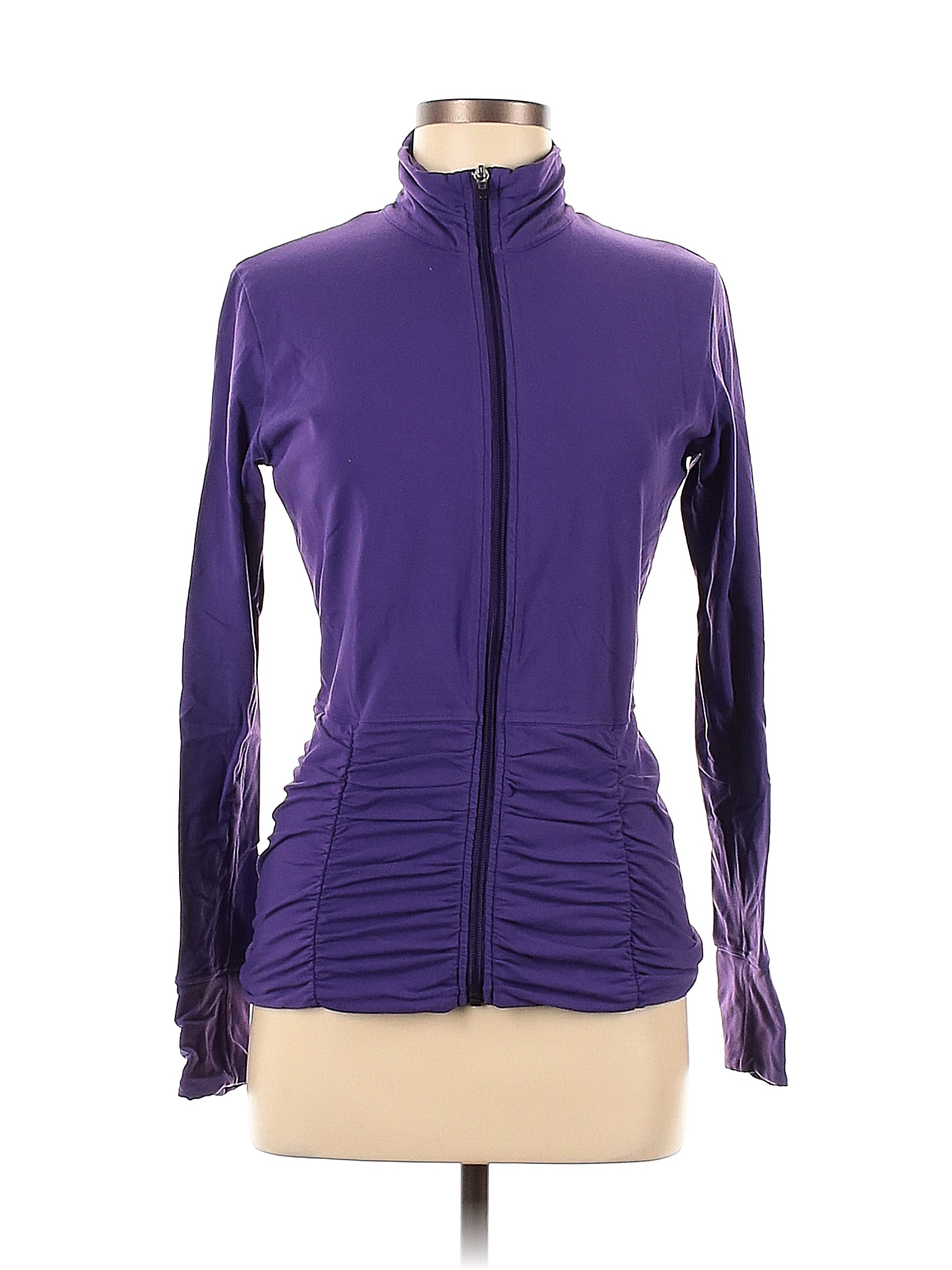 lucy Solid Purple Track Jacket Size M - 69% off | ThredUp