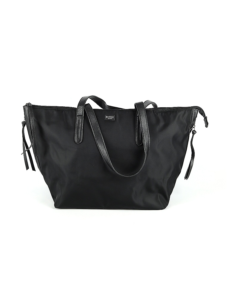 Botkier 100% Polyester Graphic Solid Black Tote One Size - 88% off ...
