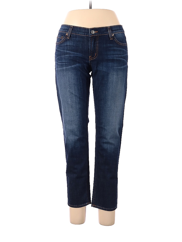 Red Engine Solid Blue Jeans 29 Waist - 88% off | thredUP