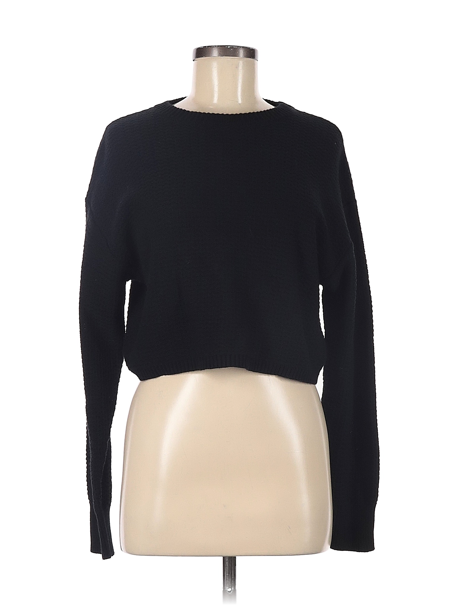 ABound Solid Black Pullover Sweater Size M - 47% off | thredUP