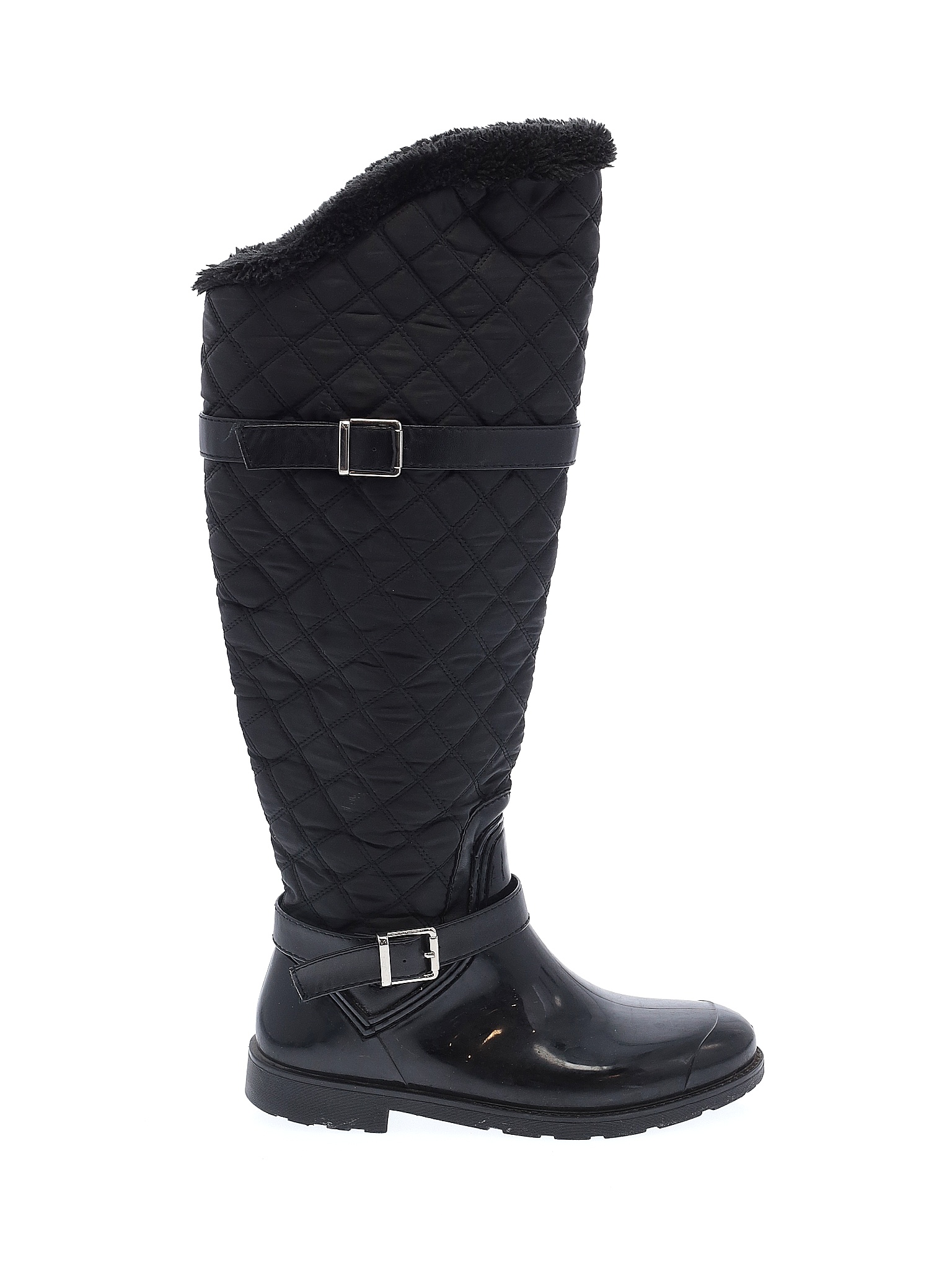 Rouge Solid Black Boots Size 8 1/2 - 56% off | thredUP