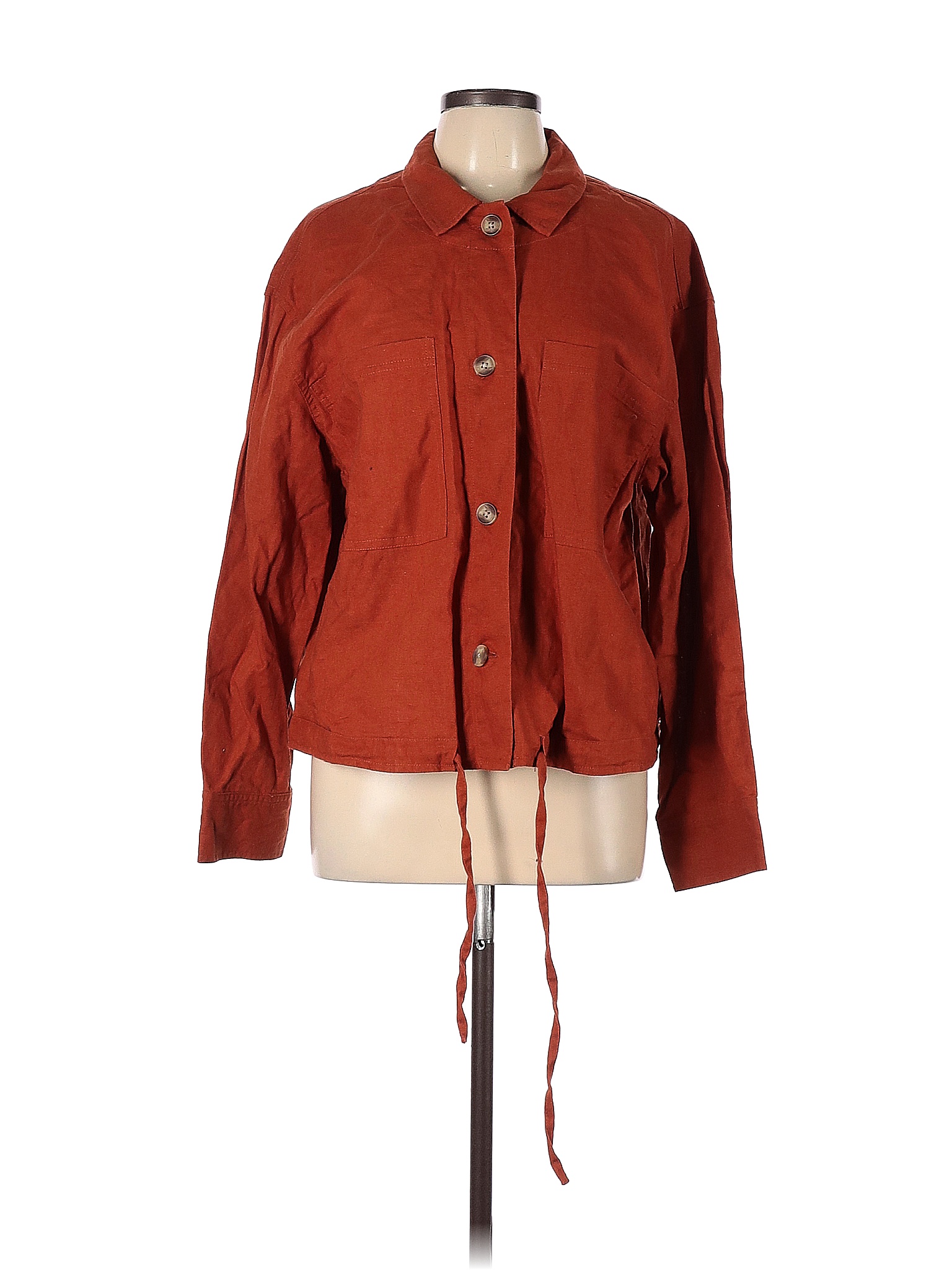 dip Solid Orange Jacket Size L - 73% off | thredUP