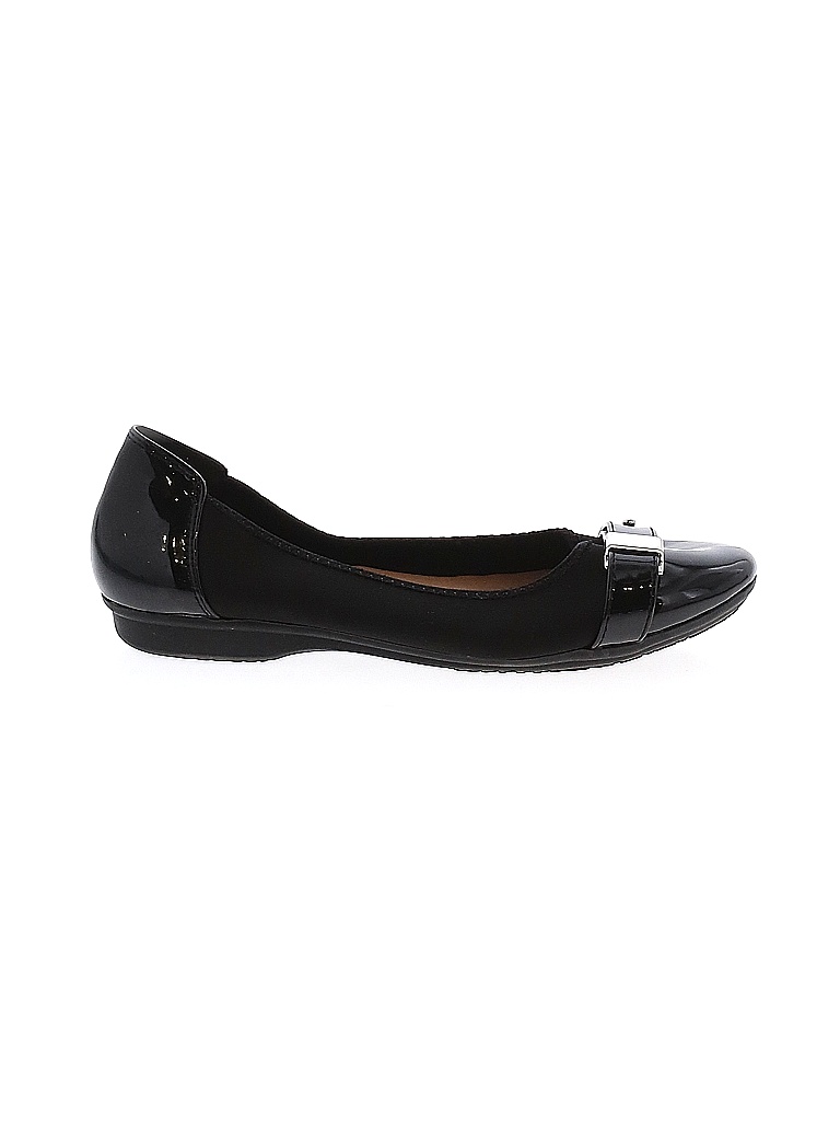 Dexflex Solid Black Flats Size 8 - 46% off | thredUP
