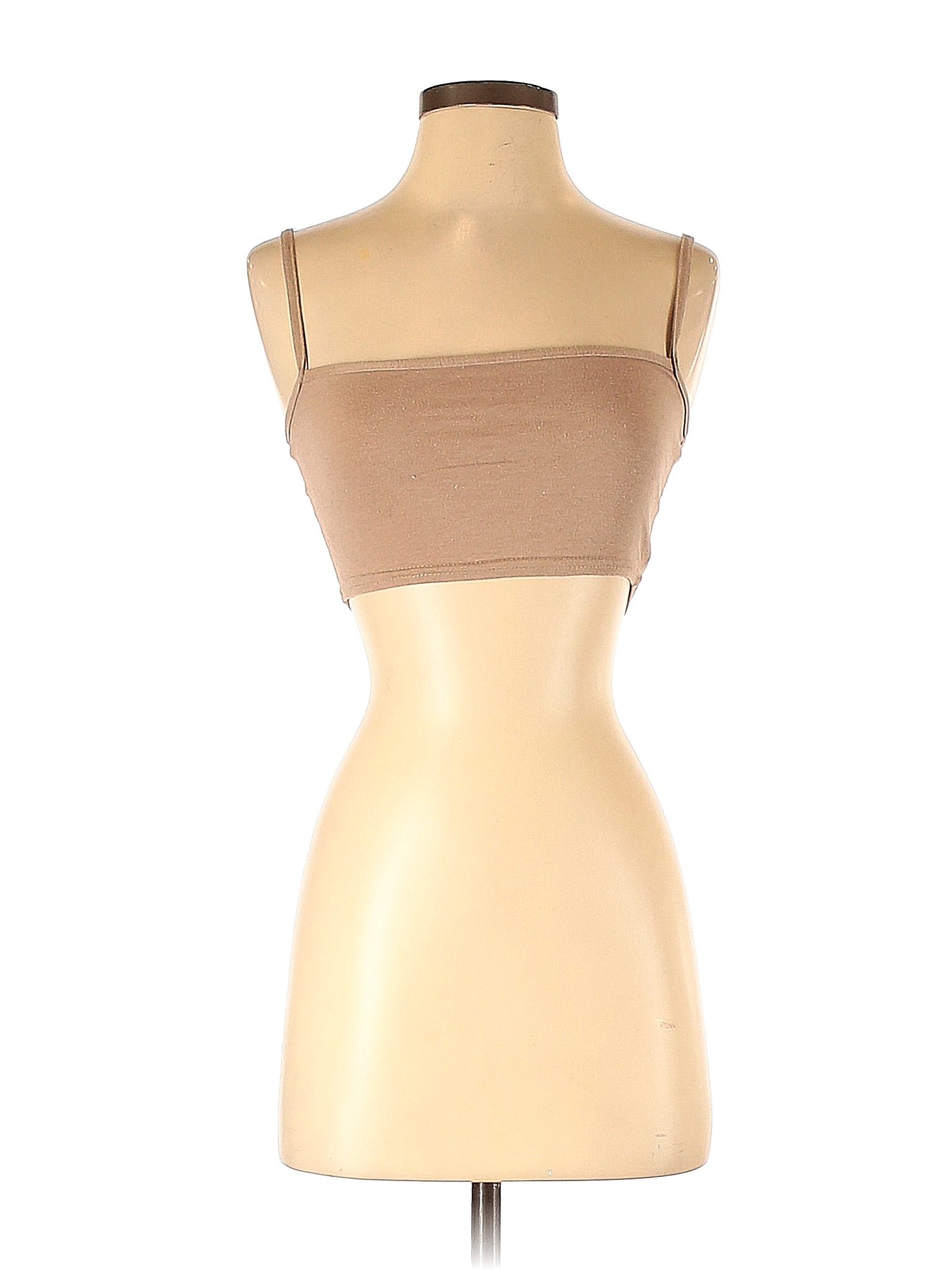 PrettyLittleThing 100% Baumwolle Solid Tan Tank Top Size 0 - 63% off ...
