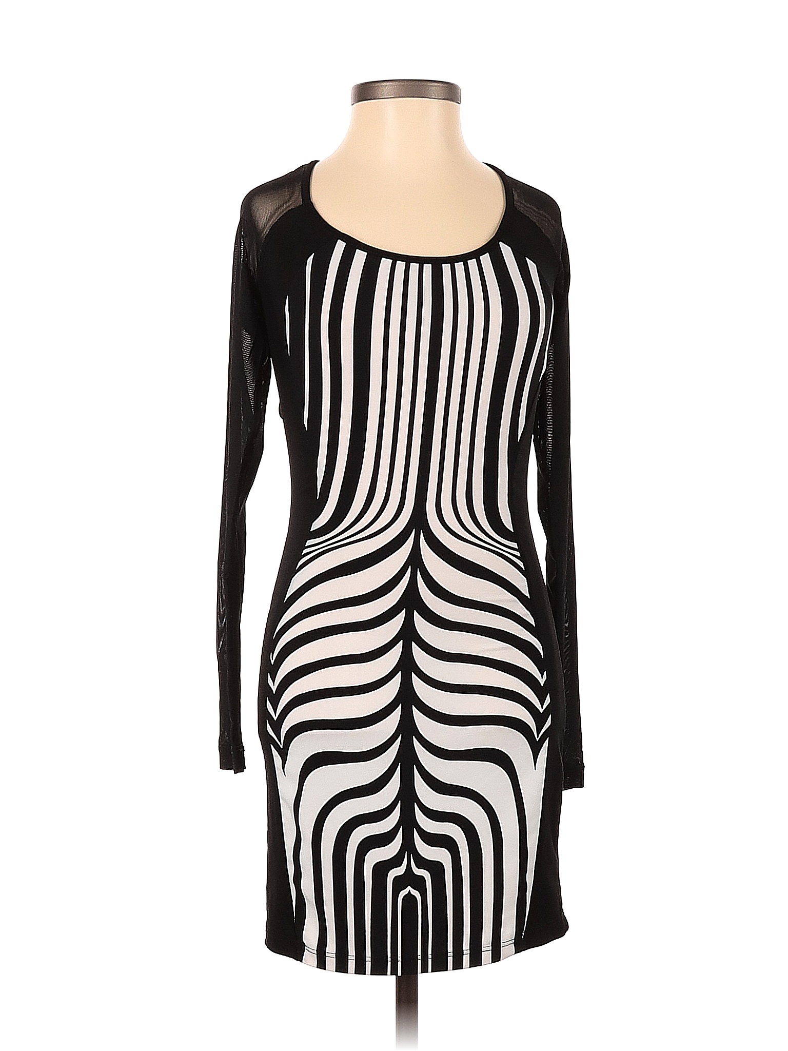 Love Culture Color Block Stripes Black Cocktail Dress Size S 84 Off