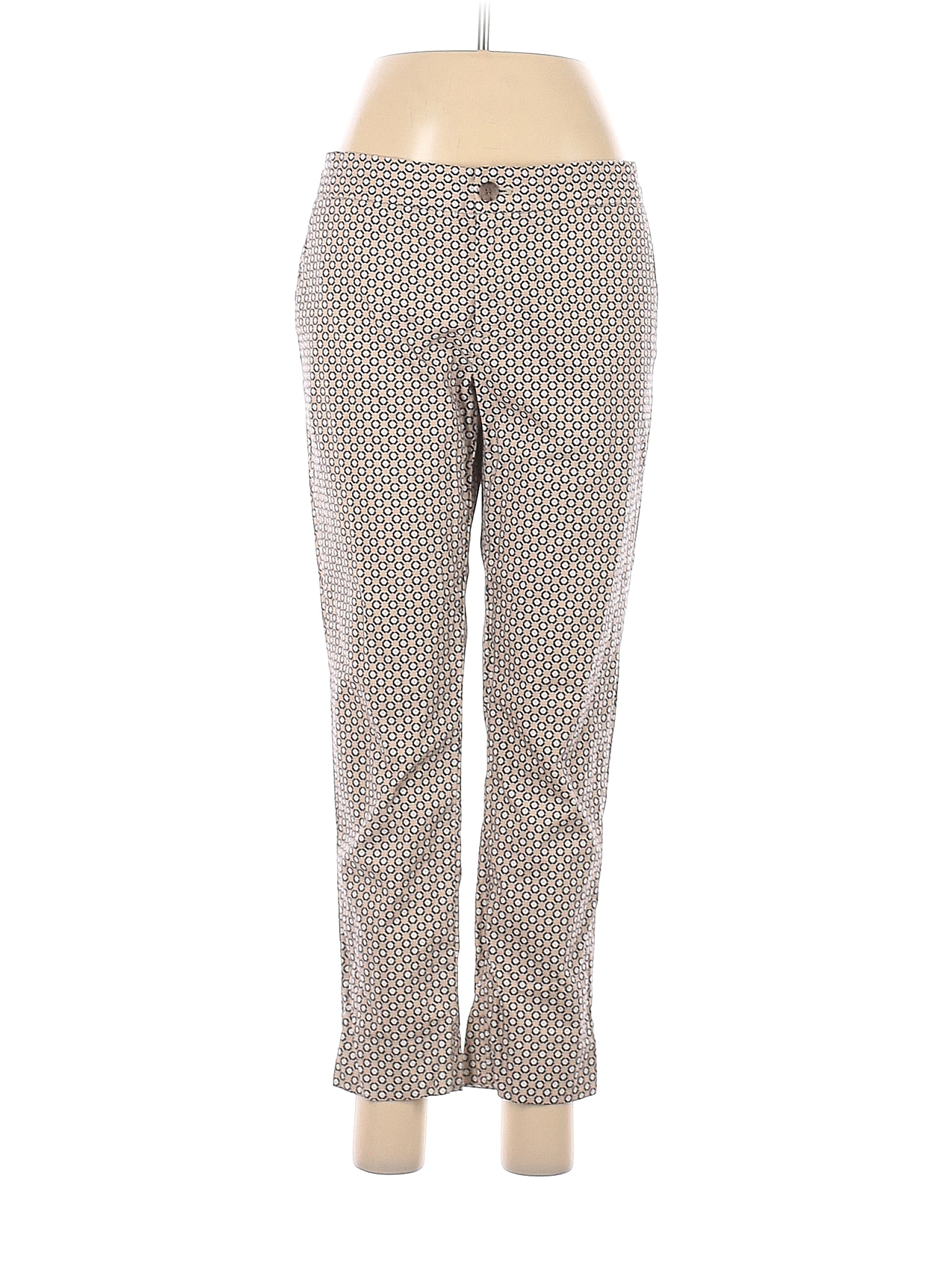Banana Republic Checkered-gingham Tan Khakis Size 6 - 86% off | thredUP