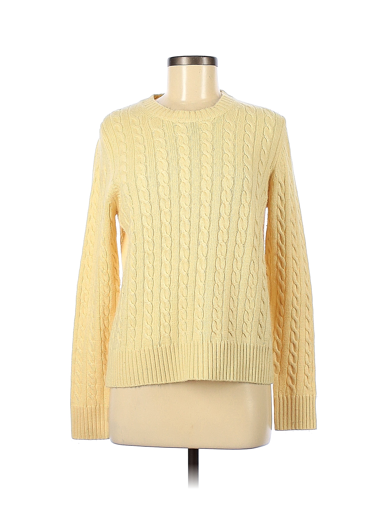 Moda International Solid Yellow Pullover Sweater Size M - 75% off | thredUP