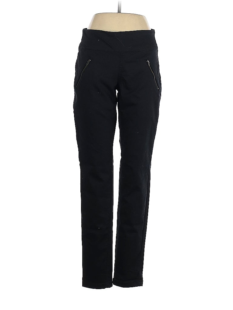 Natural Reflections Solid Black Casual Pants Size 2 - 85% off | thredUP