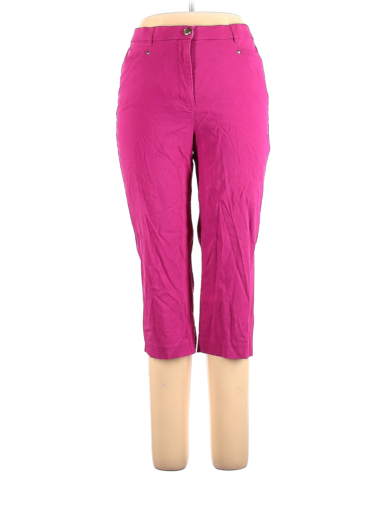 TanJay Solid Pink Casual Pants Size 14 - 72% off | thredUP
