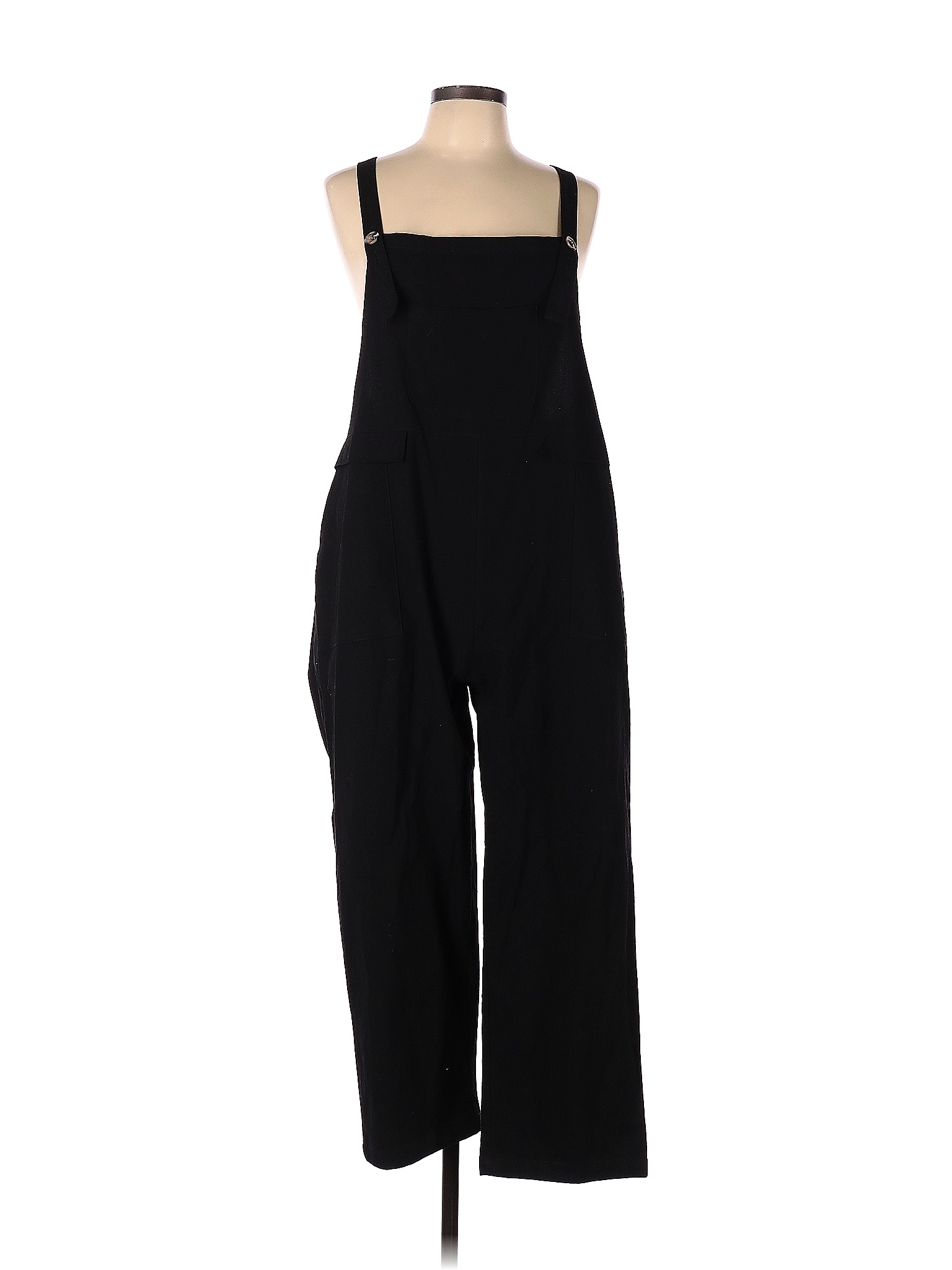 Assorted Brands Solid Black Overalls Size XL - 41% off | thredUP