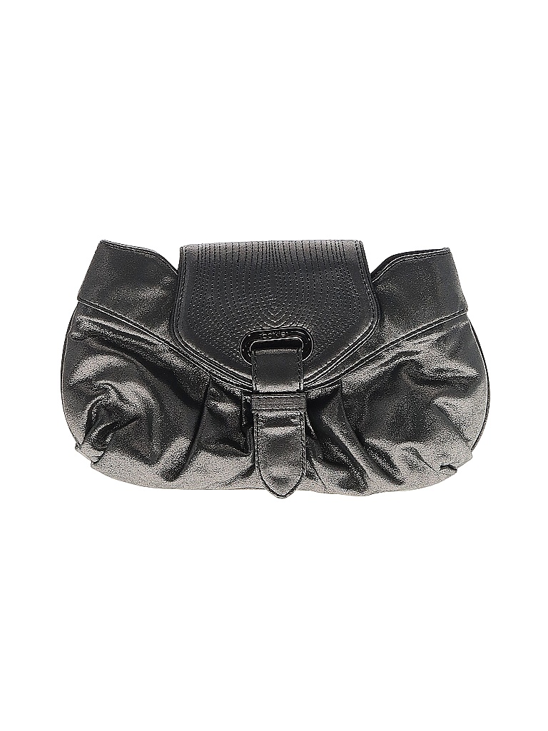 Botkier Solid Metallic Silver Clutch One Size - 74% off | thredUP