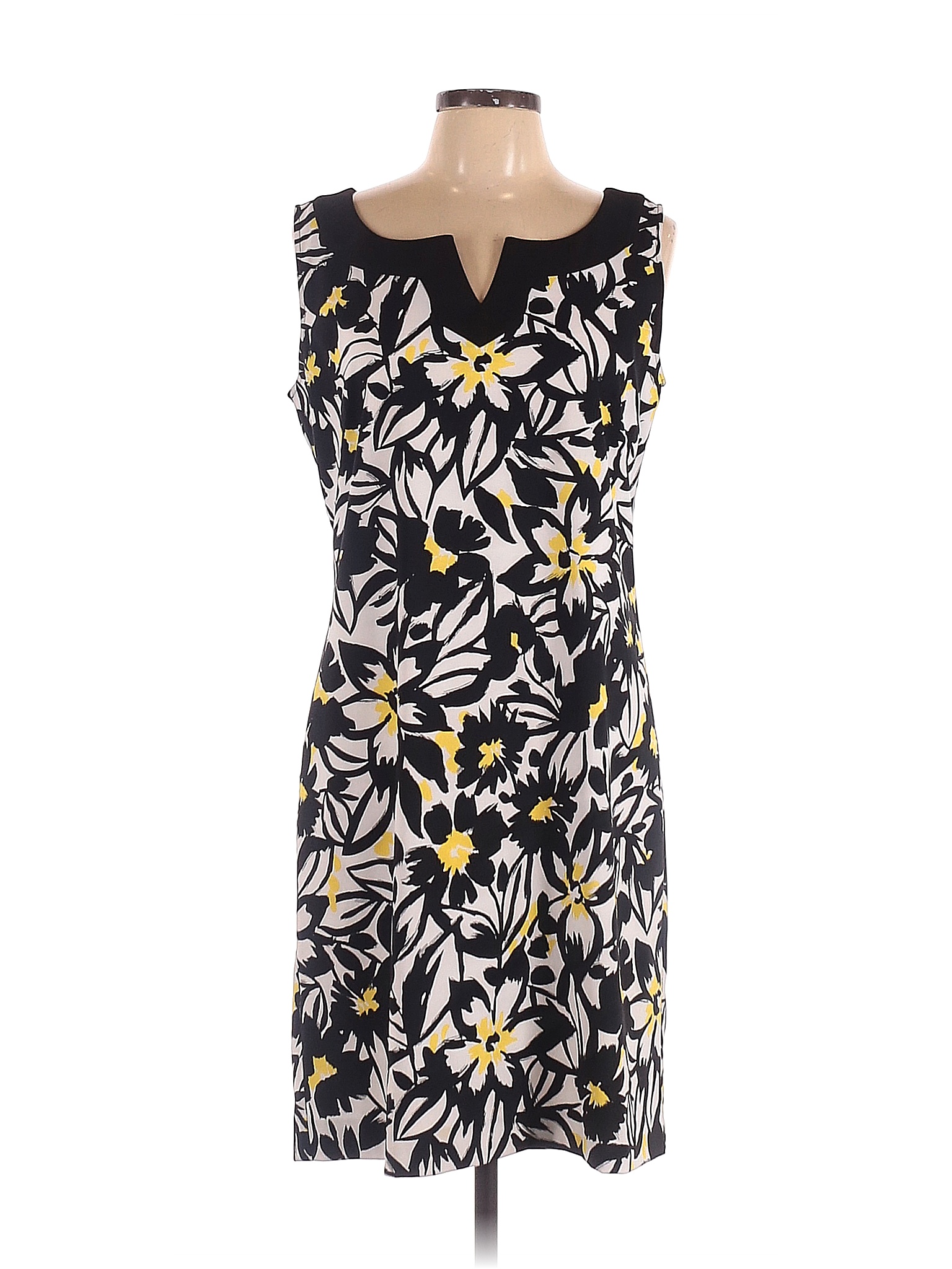 Jessica Howard Floral Black Casual Dress Size 12 - 57% off | thredUP