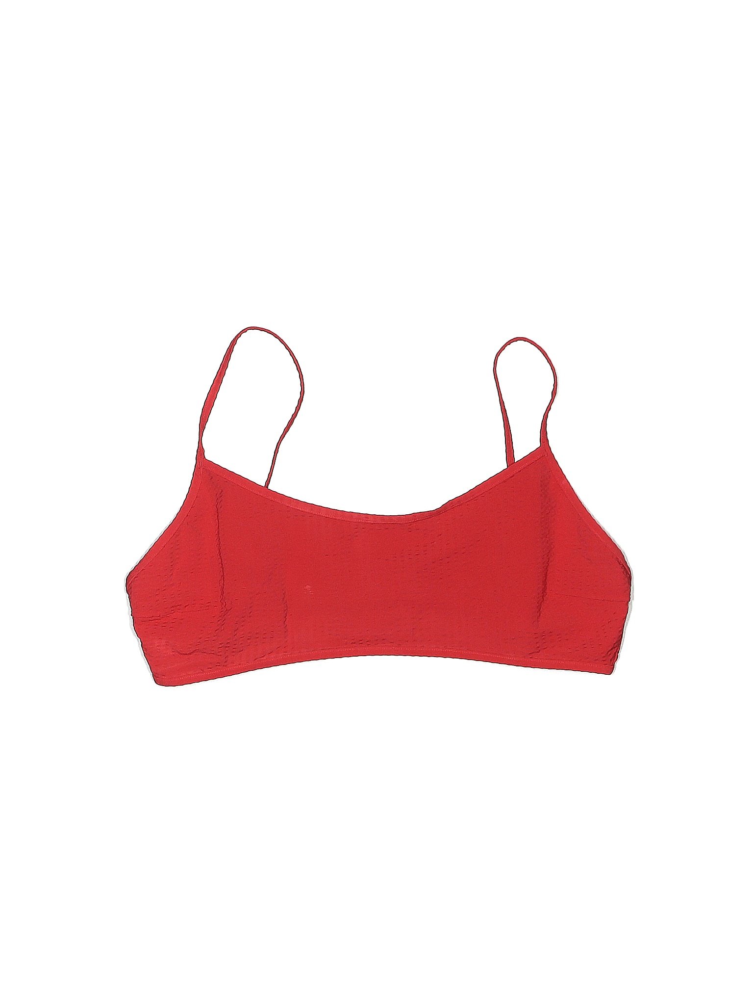 Cos Solid Red Swimsuit Top Size 10 61 Off Thredup