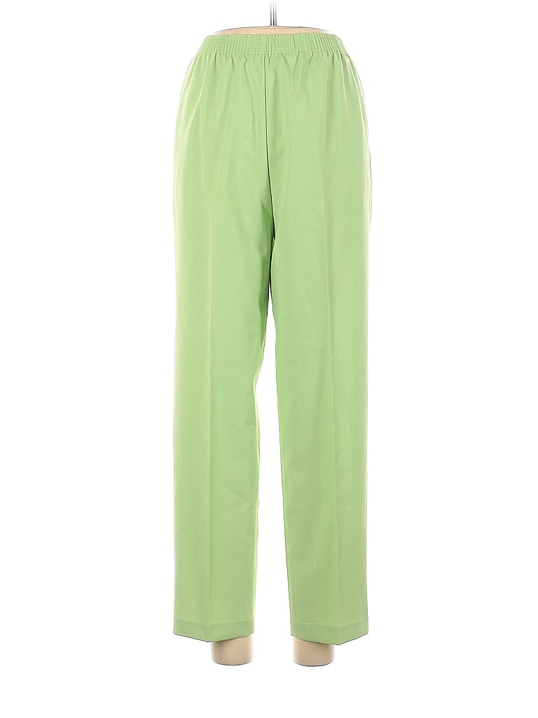 Allison Daley 100% Polyester Solid Green Casual Pants Size 8 - 60% off ...