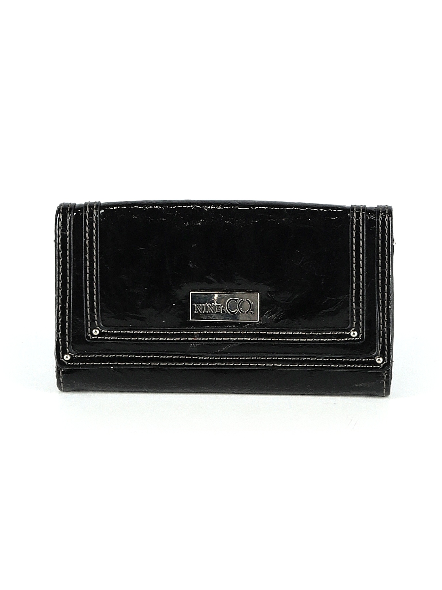 Nine & Co. Solid Black Wallet One Size - 75% off | thredUP