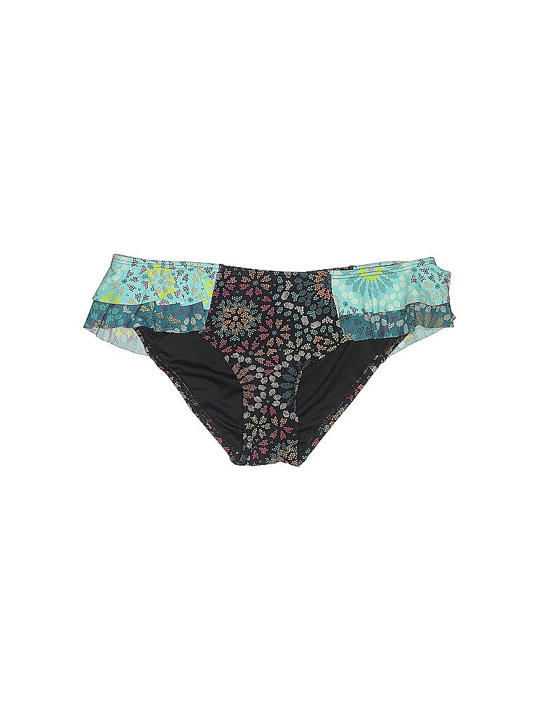 Coco Rave Floral Black Swimsuit Bottoms Size L - 71% off | thredUP
