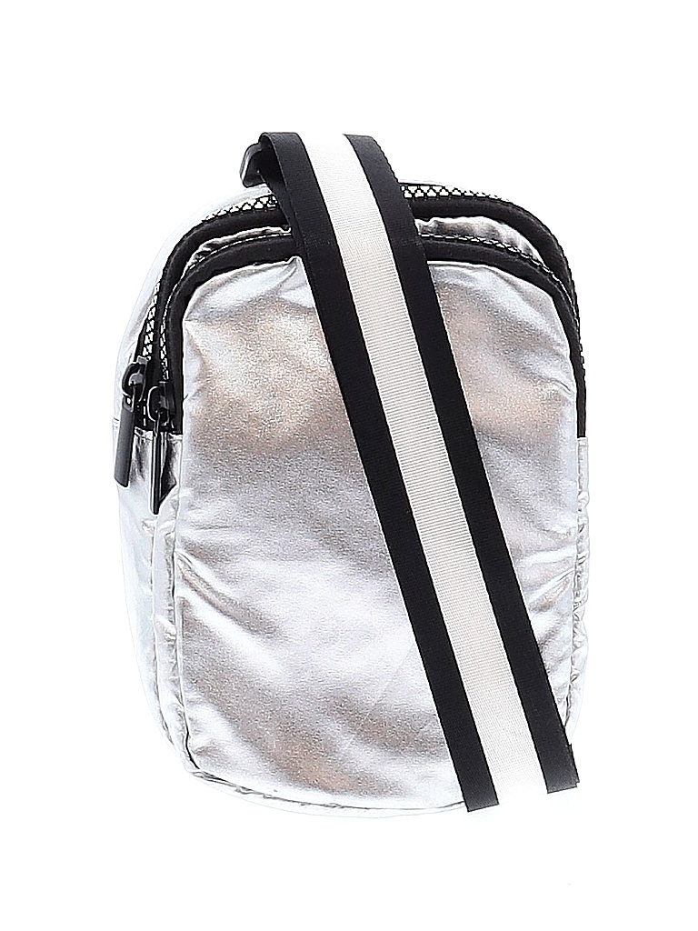 Walmart Solid Metallic Silver Crossbody Bag One Size - 62% off | thredUP