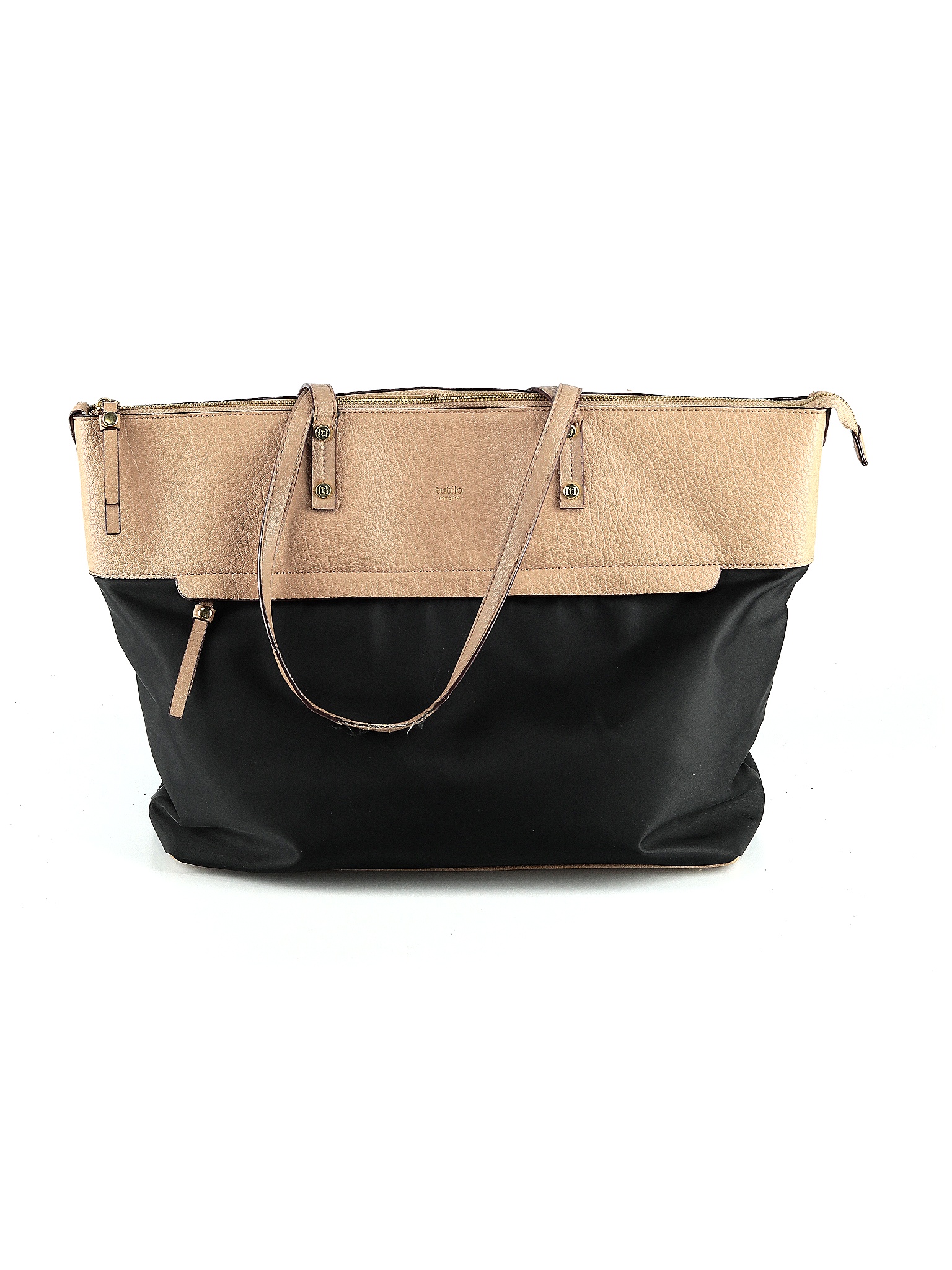 Tutilo Solid Black Tote One Size - 74% off | thredUP