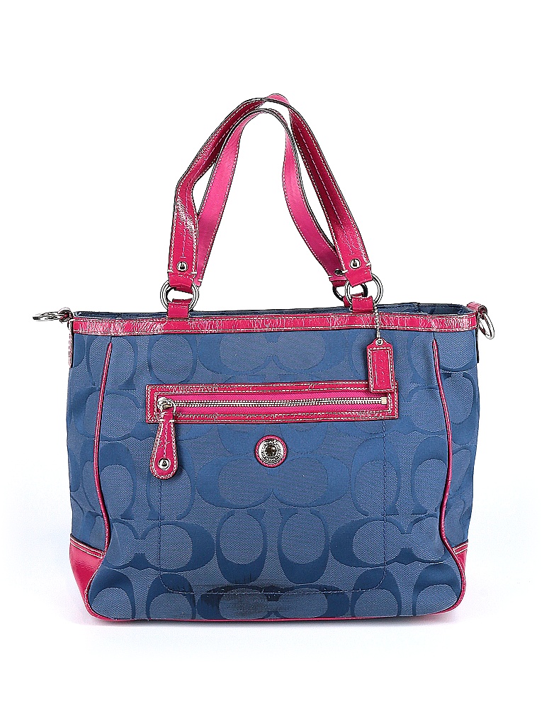 Coach Factory Blue Satchel One Size - 40% off | thredUP