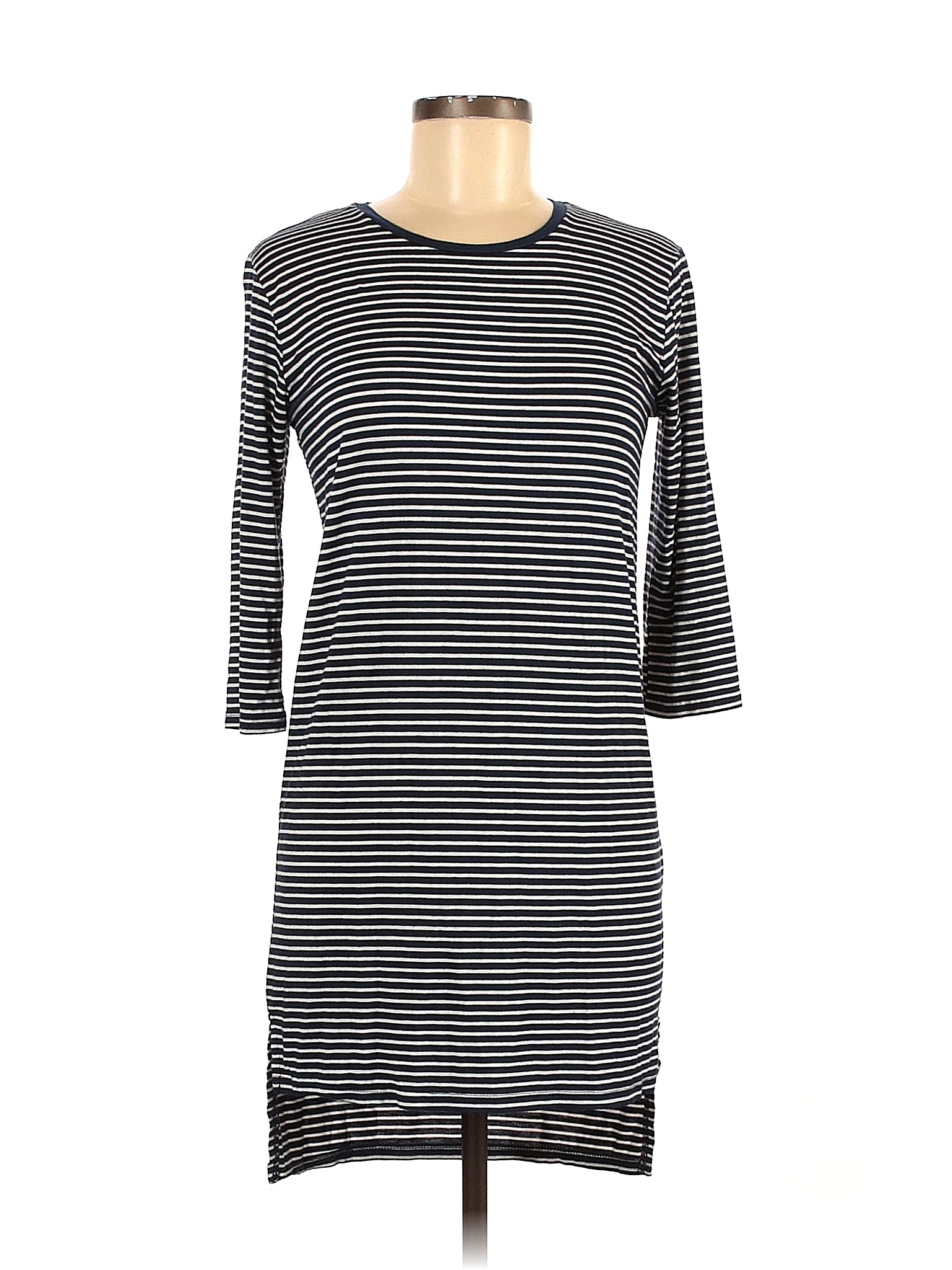 Miami Stripes Multi Color Blue Casual Dress Size M - 84% off | ThredUp