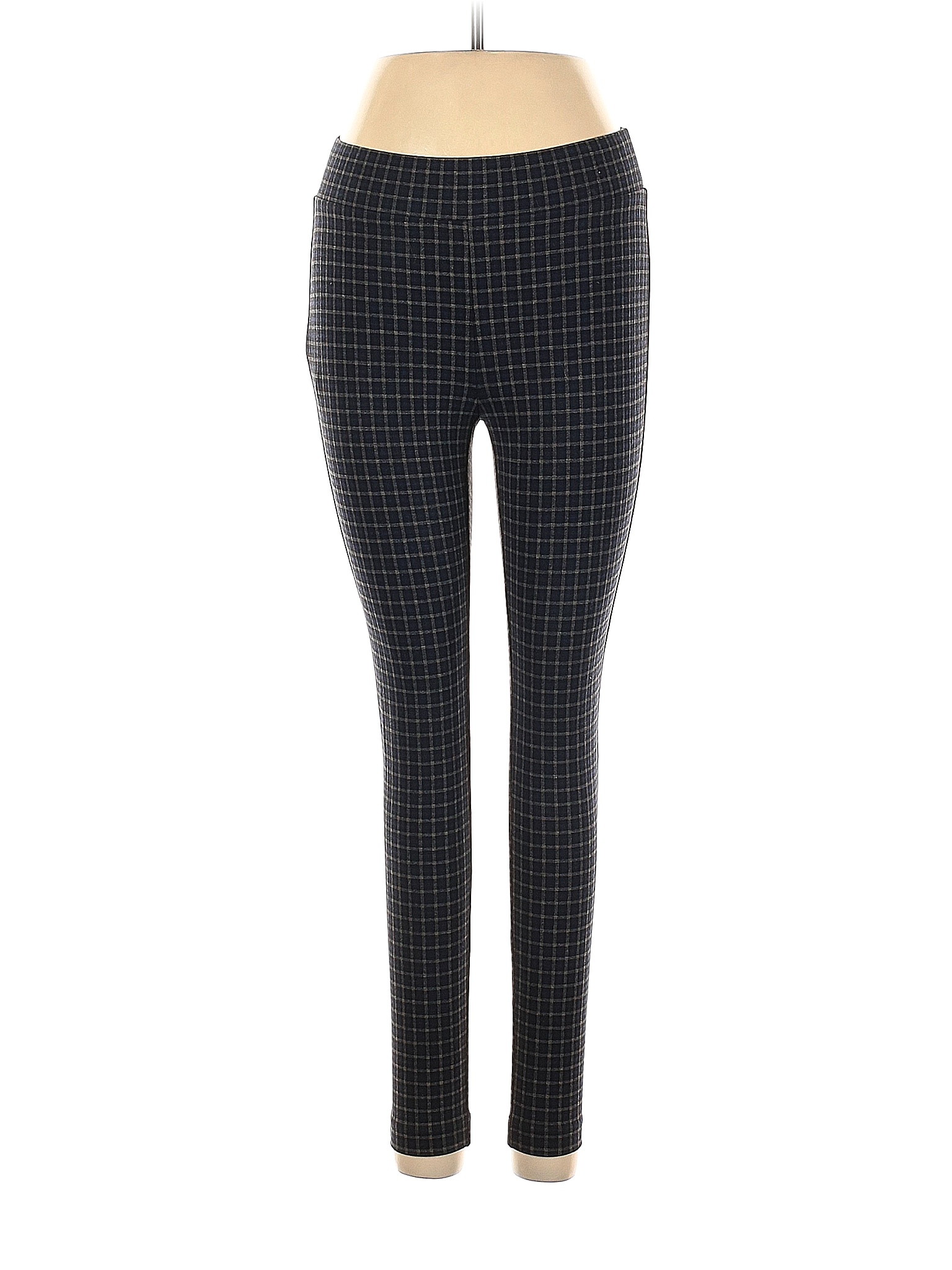 Ann Taylor LOFT Black Blue Leggings Size S (Petite) - 69% off | thredUP