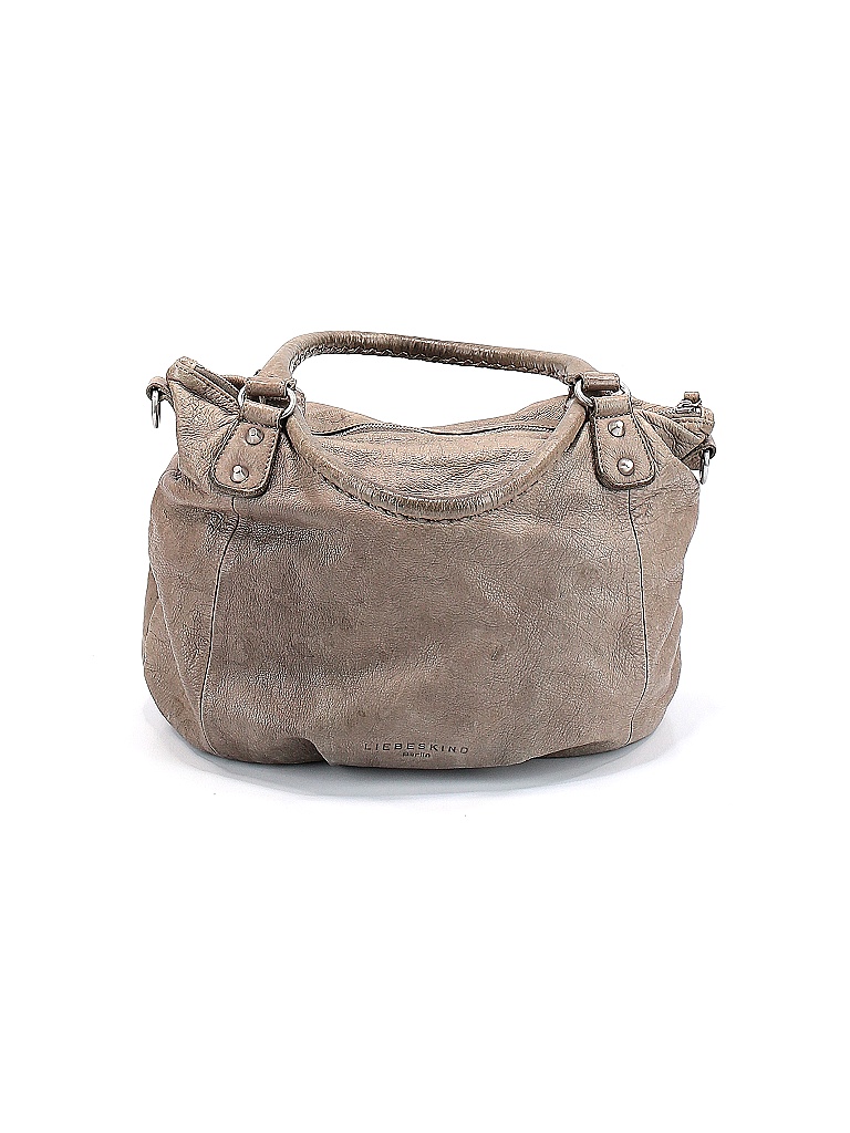 Liebeskind Berlin 100% Leather Solid Brown Leather Shoulder Bag One ...