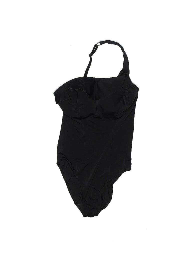 Freya Solid Black One Piece Swimsuit Size 32 (EU) - 90% off | thredUP