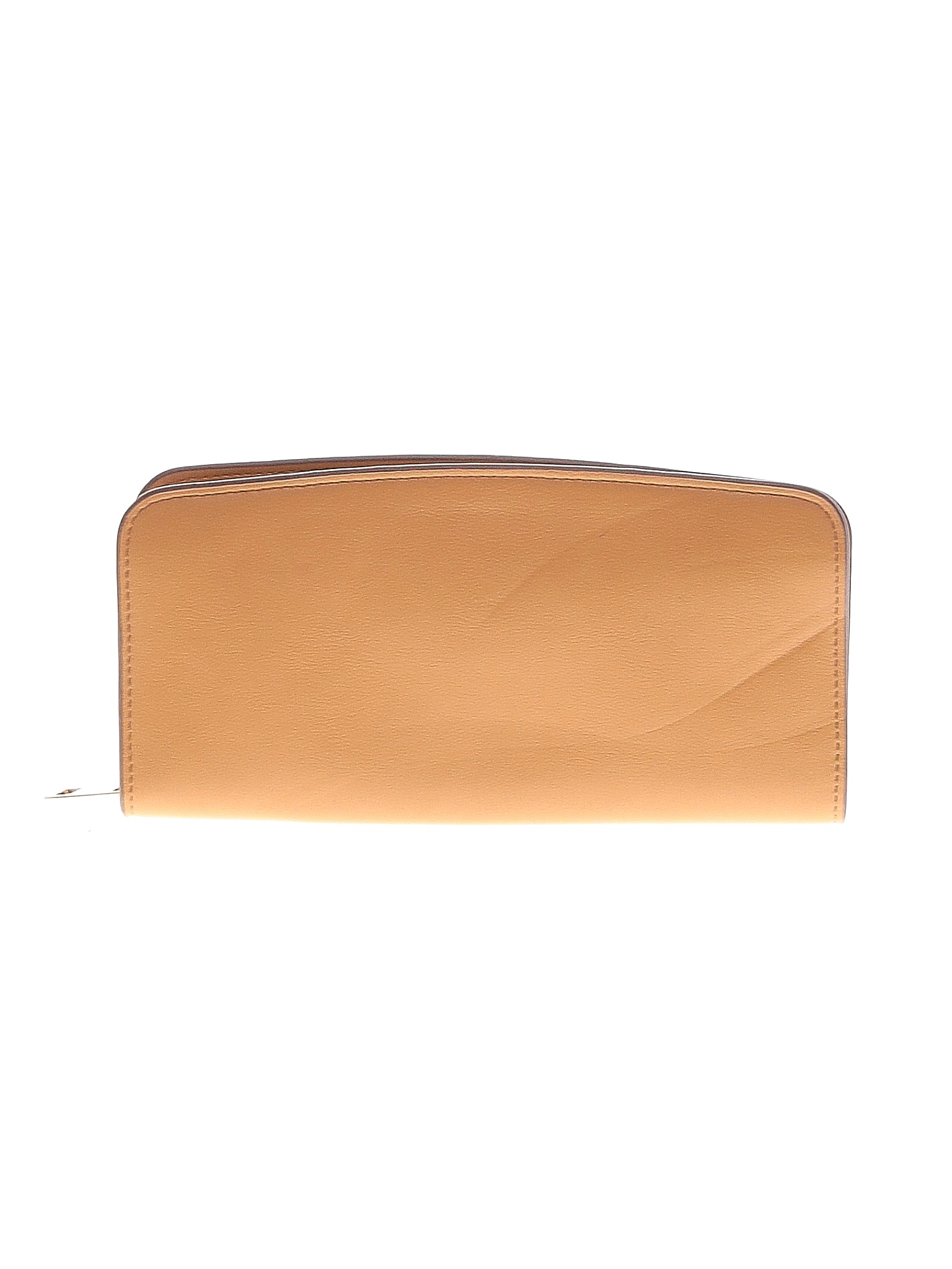 A New Day 100% Plastic Solid Brown Tan Wallet One Size - 70% off | thredUP