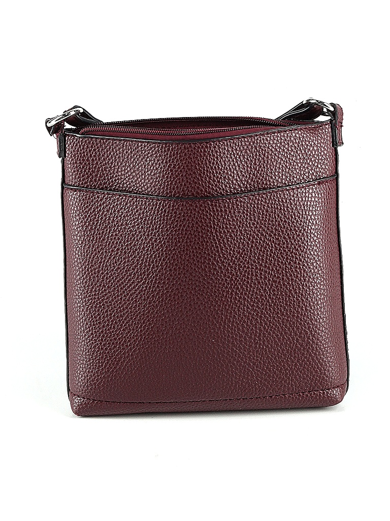 Unbranded Solid Maroon Burgundy Crossbody Bag One Size - 81% off | thredUP