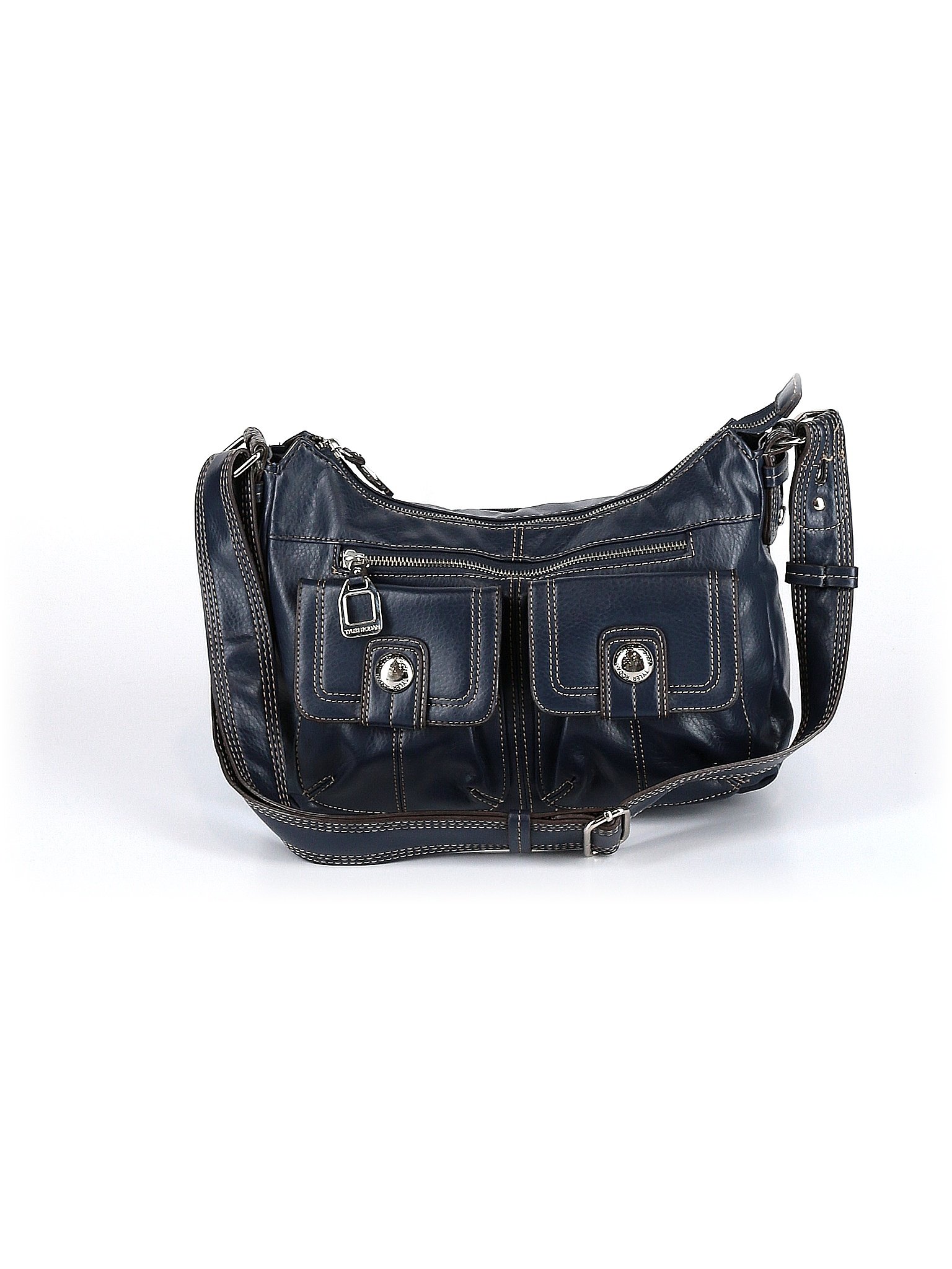 Tyler Rodan Solid Blue Shoulder Bag One Size - 69% off | thredUP