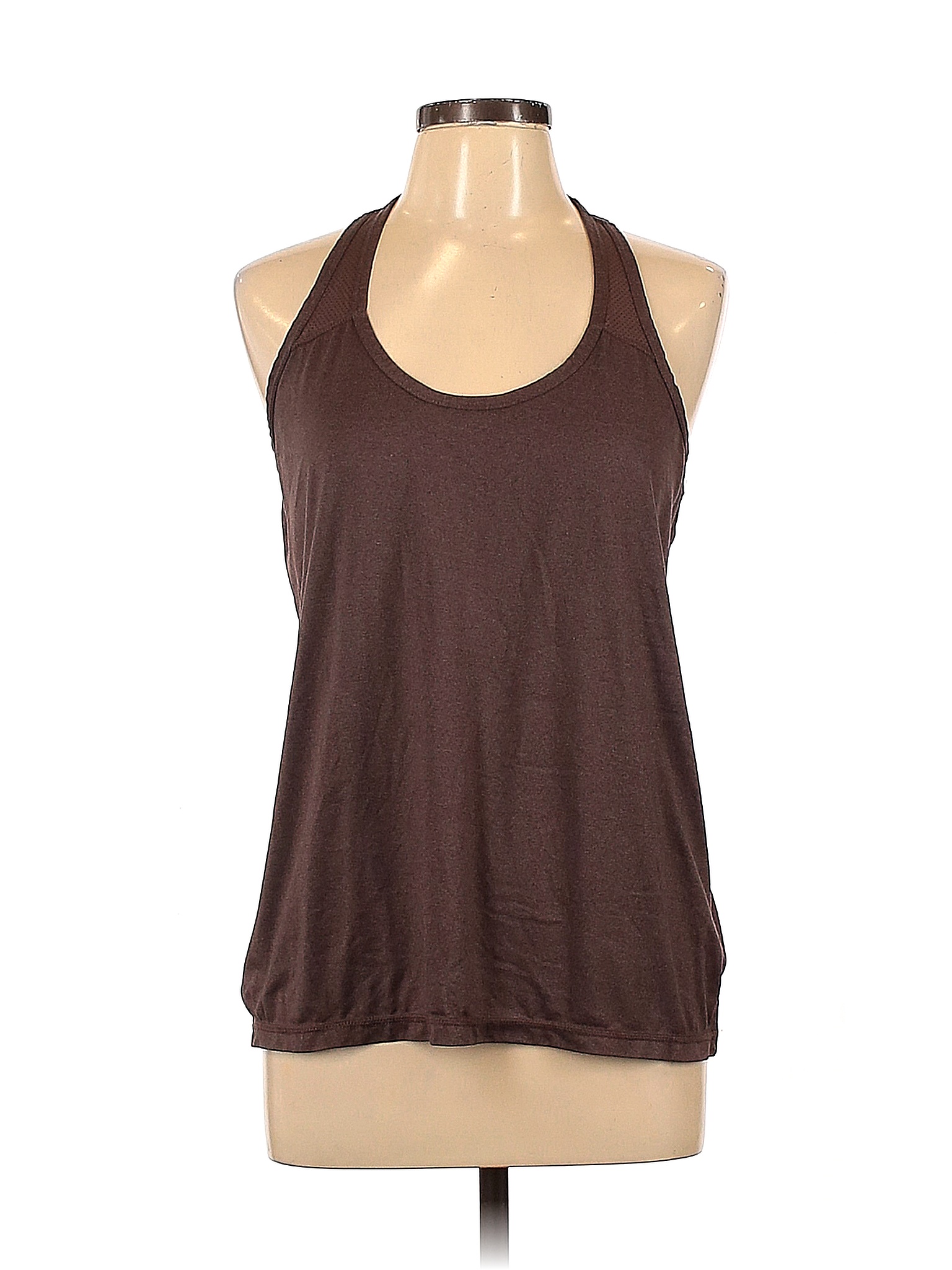 Xersion 100% Polyester Solid Brown Active Tank Size L - 48% off | ThredUp