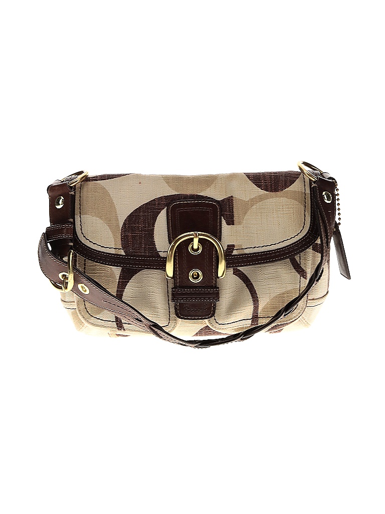 Coach Solid Tan Shoulder Bag One Size - 77% off | thredUP